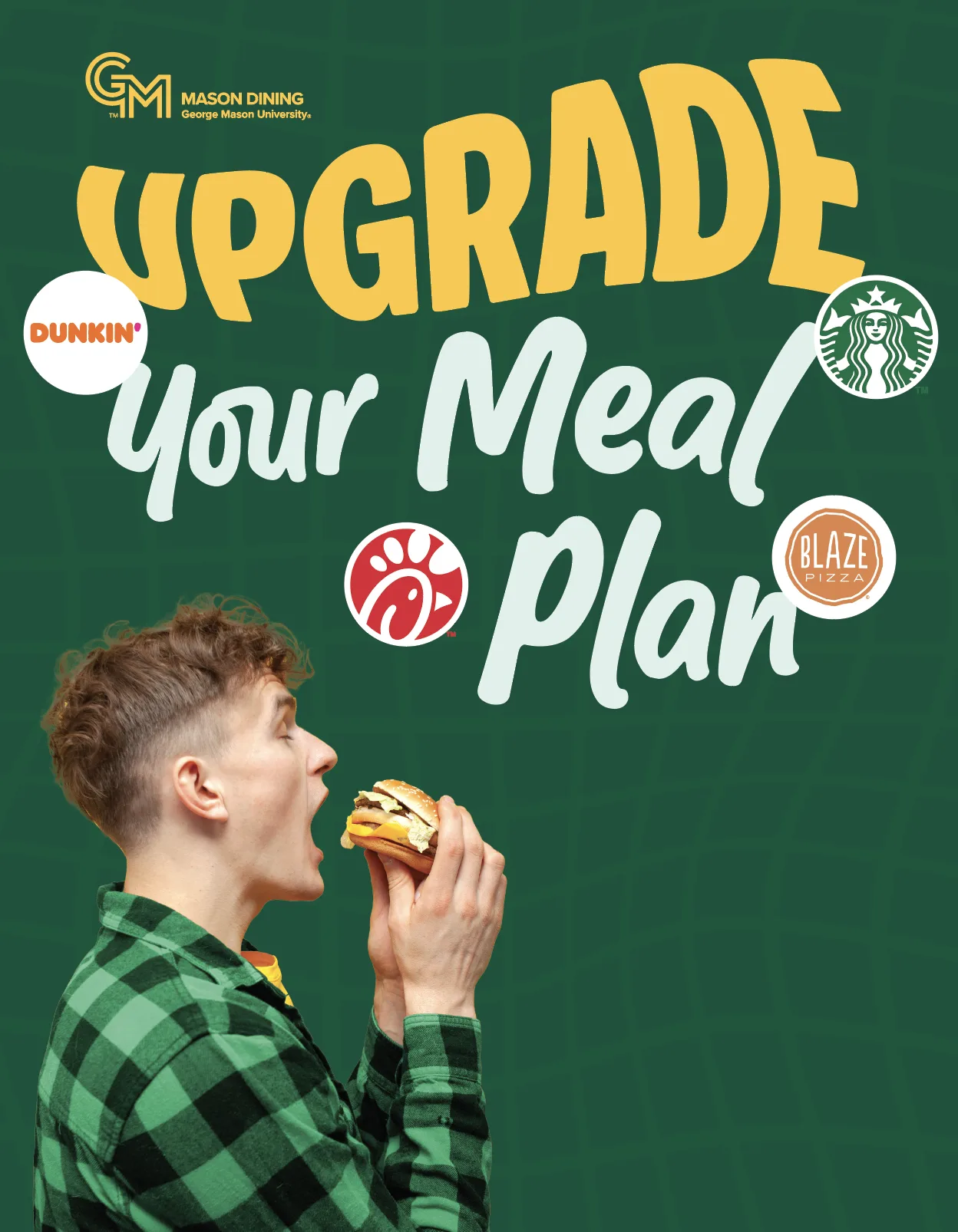 Upgrade Your Meal Plan & Get $100 Dining Perks - George Mason University